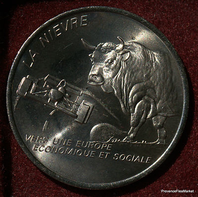 NIEVRE EURO TEMPORAIRE VILLES JETON MÉDAILLE MUNZE COIN 1082A261 | eBay
