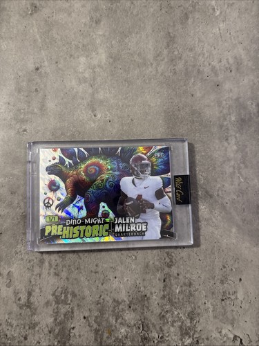Jalen Milroe 1/1 🦖 🏈 | eBay