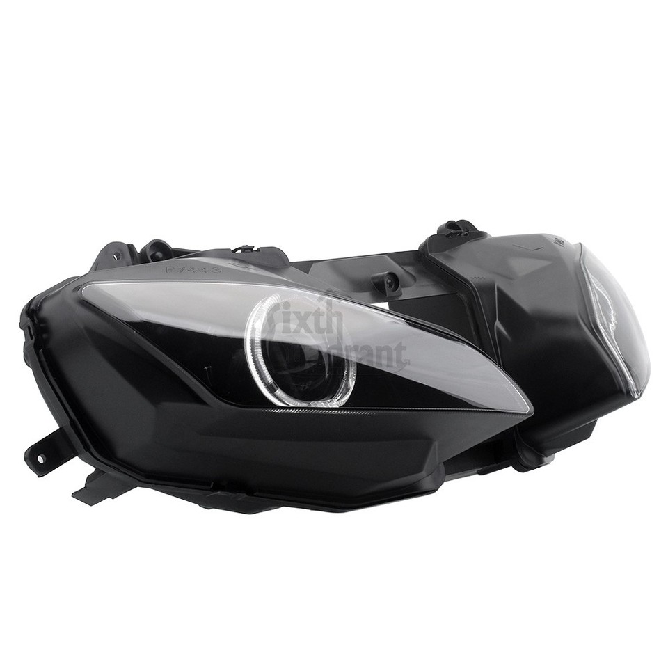 Fully Assembled Front Headlight Angel Devil Eyes fit for Yamaha YZF-R6 ...