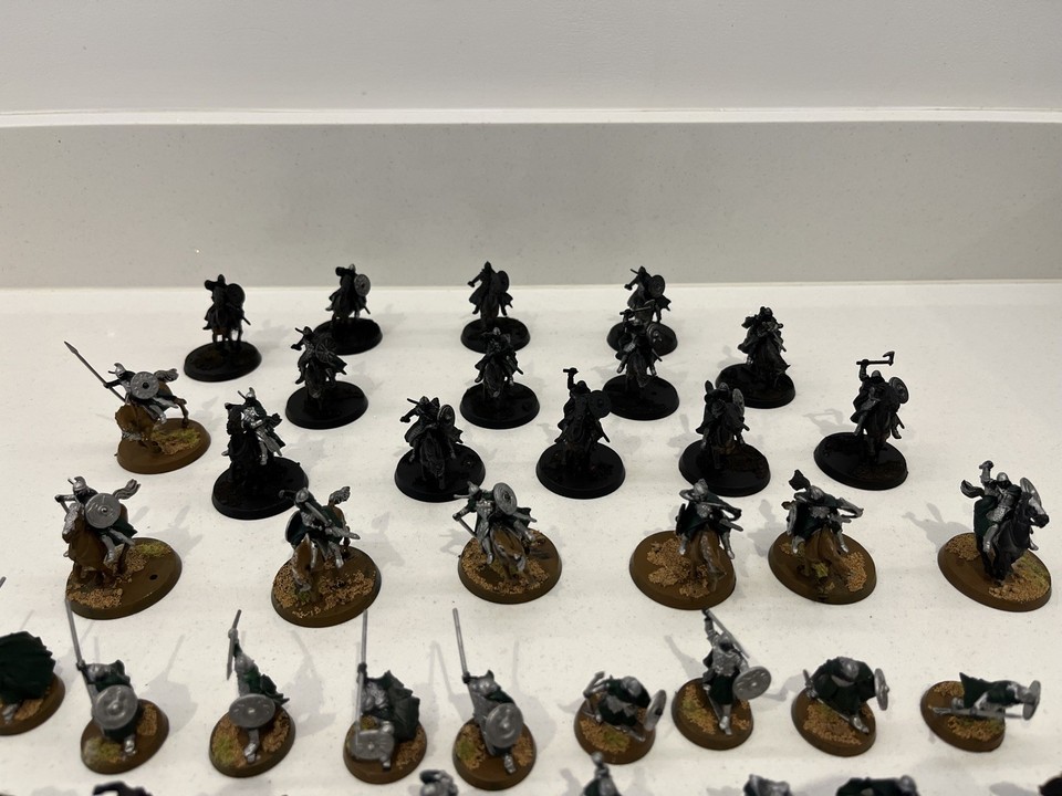 LOTR Riders of Rohan 55 miniatures JOB LOT spares/repairs Theoden ...