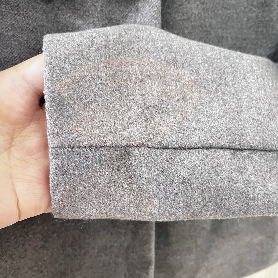 Janie and Jack Gray Double Breasted Peacoat Fancy Dress Coat Girls Size ...