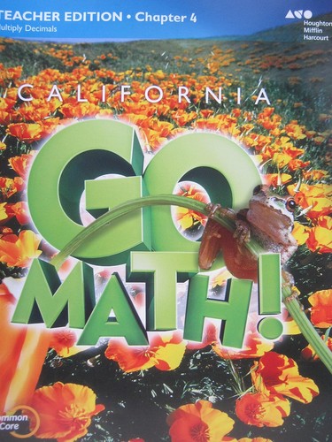 Grade 5 2015: Chapter 4 (Houghton Mifflin Harcourt Go Math!) [Paperback ...
