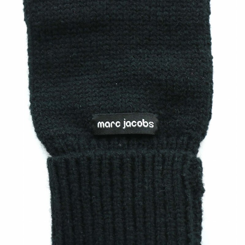 Marc Jacobs Cold Weather Gloves Logo One Size Black /Xz Gy19 Men'S ...