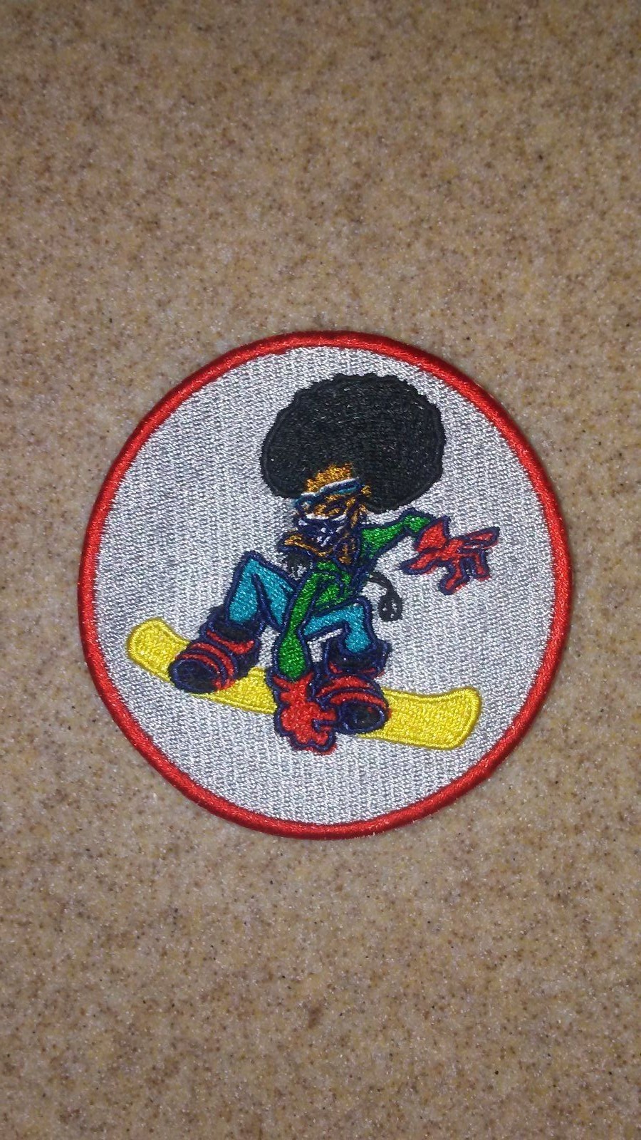 SNOWBOARD IRON ON PATCH | eBay