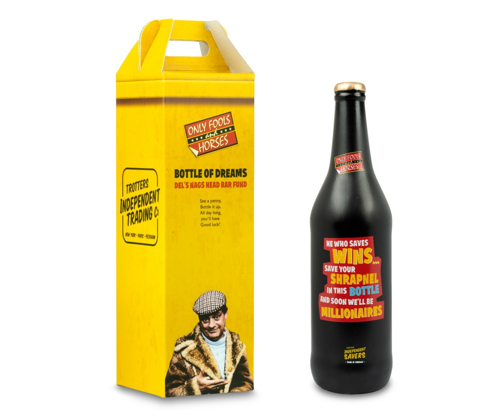 Compare only fools and horses bottle of dreams ceramic money pot gift ...