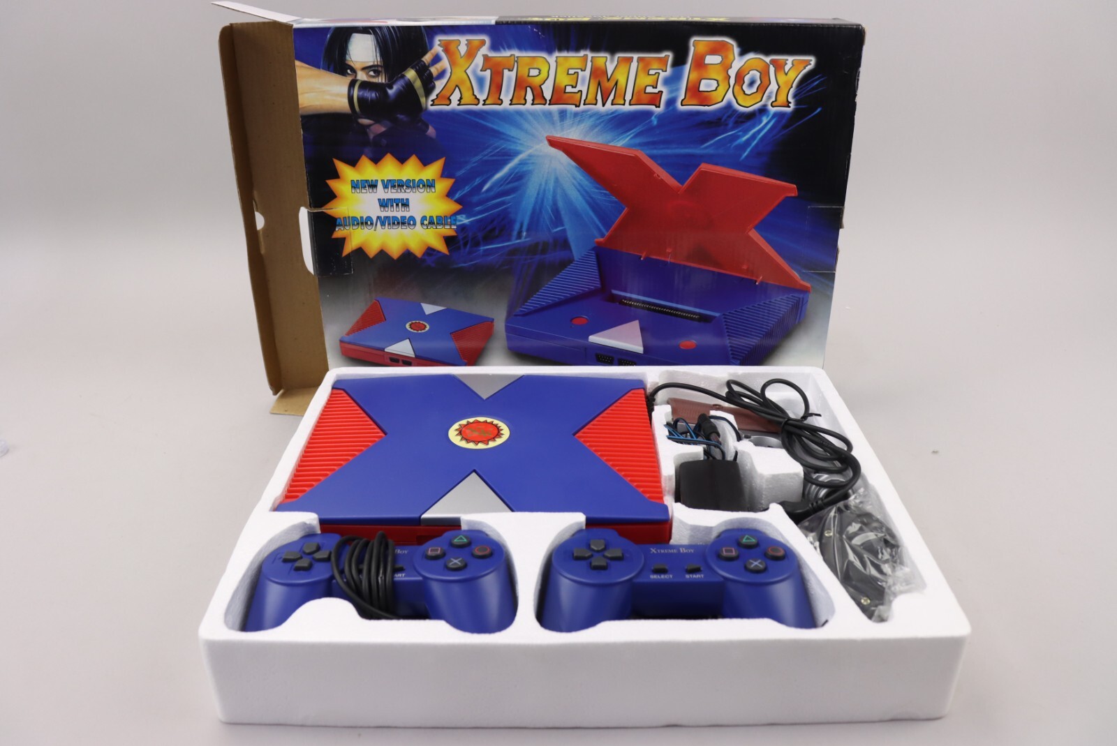 Xtreme Boy Game System Console KO PSX PS1 DX-3000 NIB NOS Ultra Rare ...