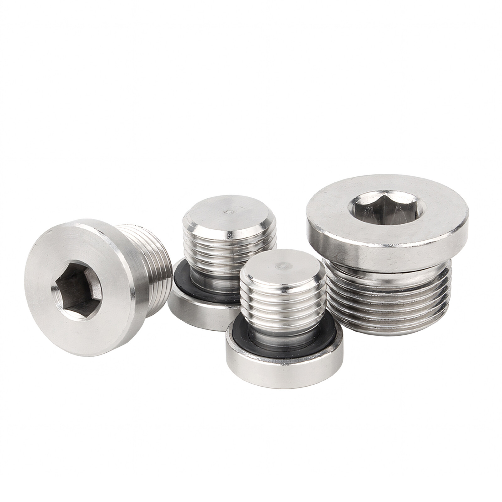 BSP Hydraulic Socket Blanking Plug, A2 Stainless Allen Key Countersunk ...