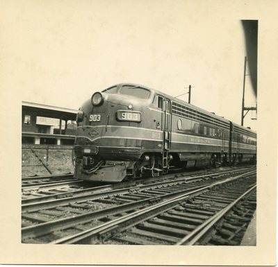 6D255 (2) RP 1950s? READING RAILROAD LOCOMOTIVE #903 NORRISTOWN PA | eBay