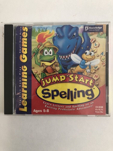 Jump Start Learn Letters & Spelling Skills Windows & Mac PC / CD-ROM ...
