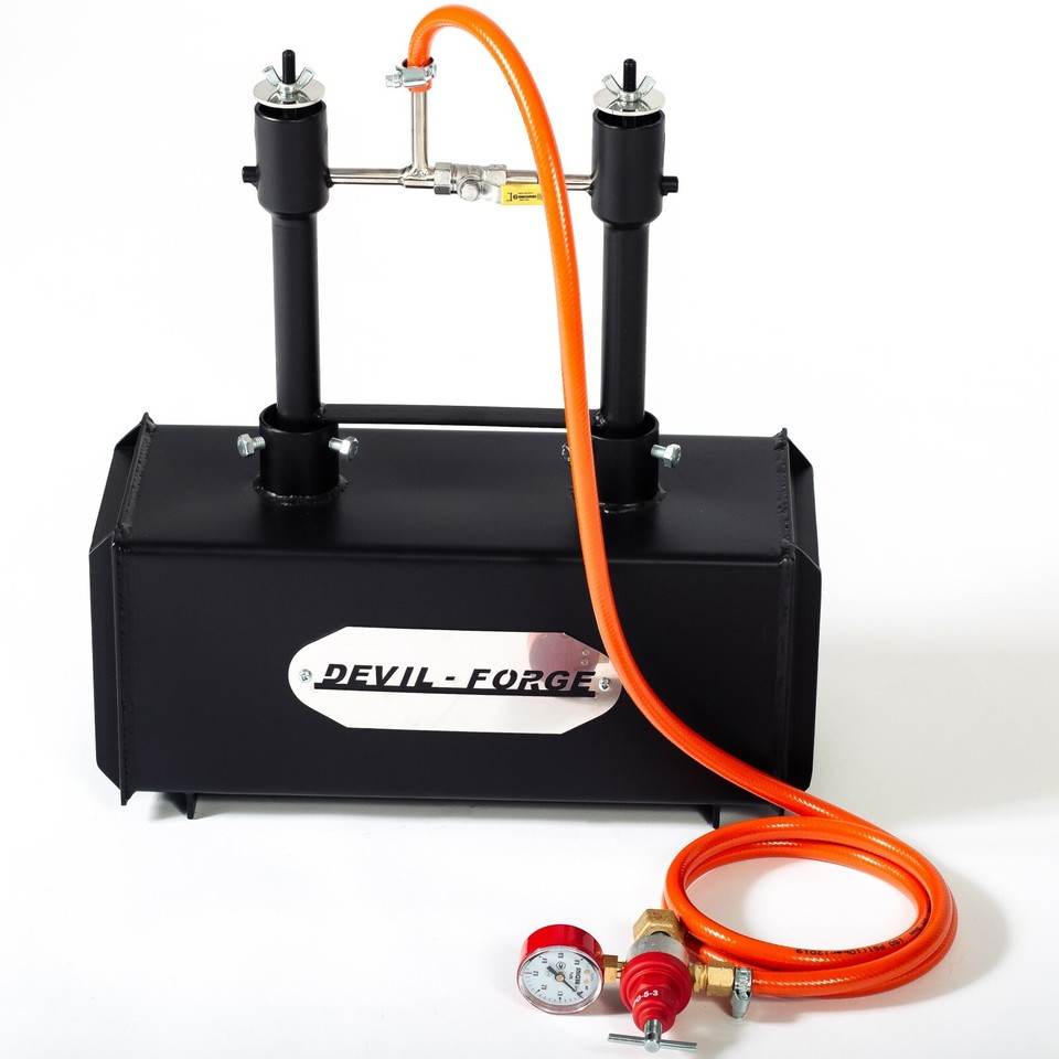 DFPROF2 GAS PROPANE FORGE Furnace Burner Knife Making Blacksmith USA | eBay