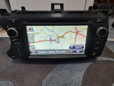 TOYOTA YARIS GPS NAVIGATION RADIO NAVI SAT NAV TOUCH&GO 19006 86140 ...