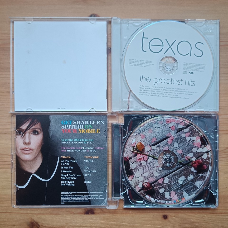 Texas / Sharleen Spiteri 4 CD Album Bundle In Great Condition Free UK ...
