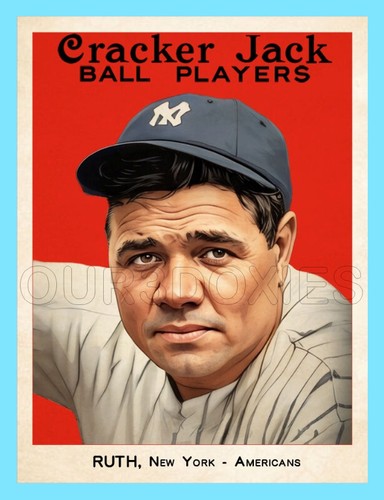 Babe Ruth Custom Made Art Card New York Yankees 14-CJ-BR-1 | eBay