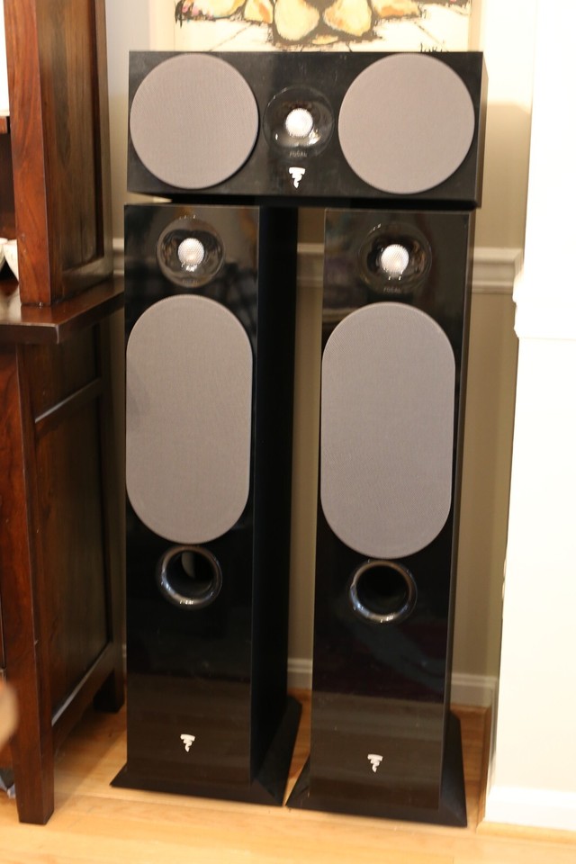 Focal Chora 816 2.5-Way Bass-Reflex Black with Center Channel NO ...