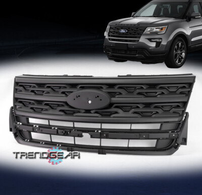 For 2018-2019 Ford Explorer SUV Sport Front Hood Bumper Upper Grill ...