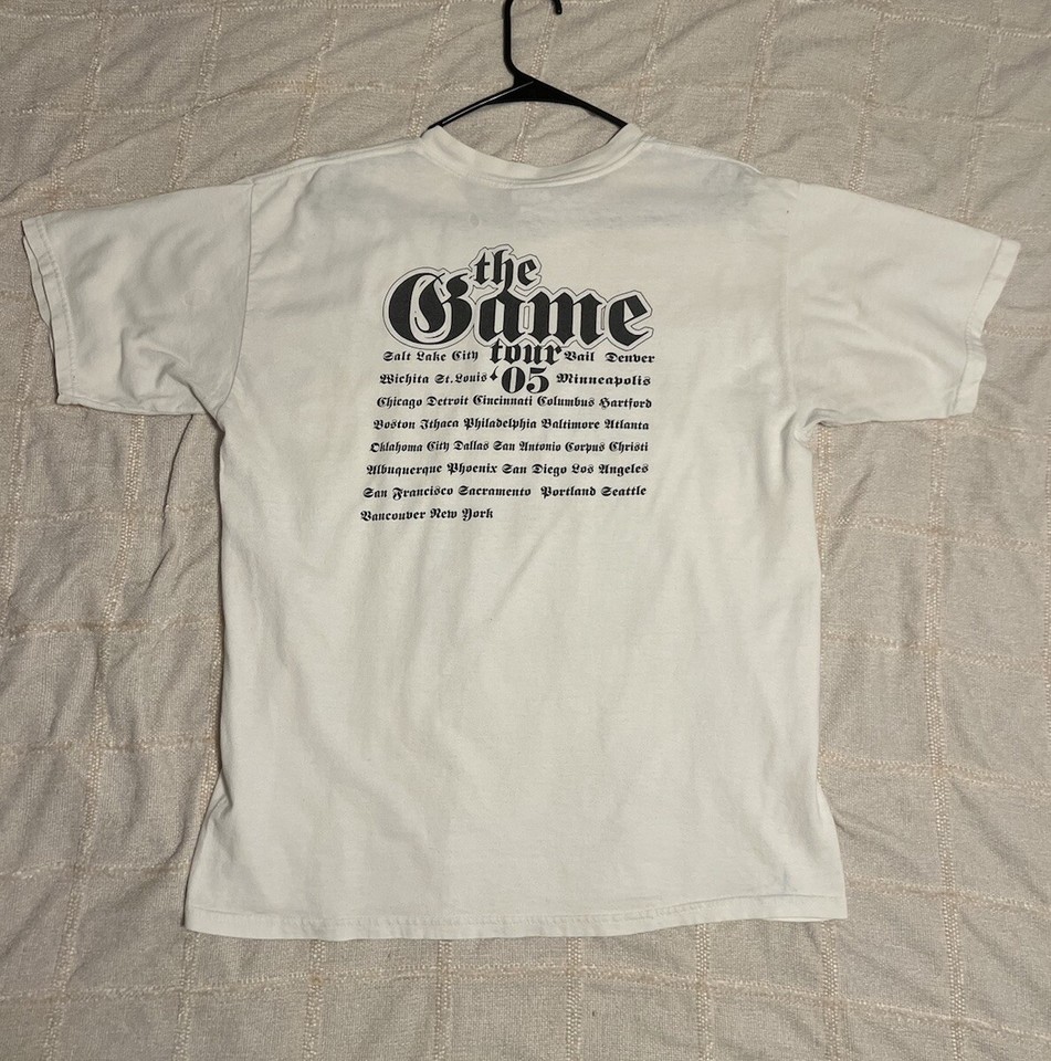 Vintage The Game Rap Tour T-shirt | eBay
