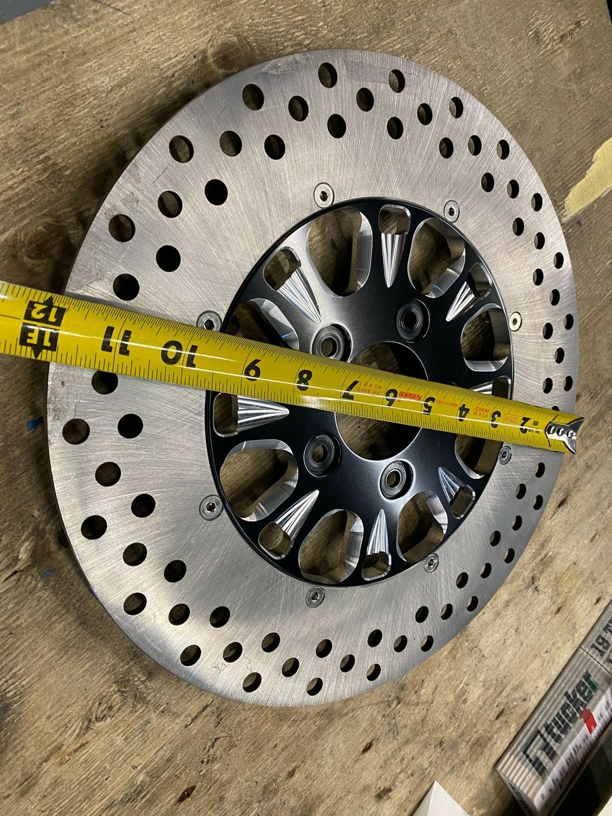 Super Charged Brembo Brake Rotor Harley Dyna Bagger Front Floating ...