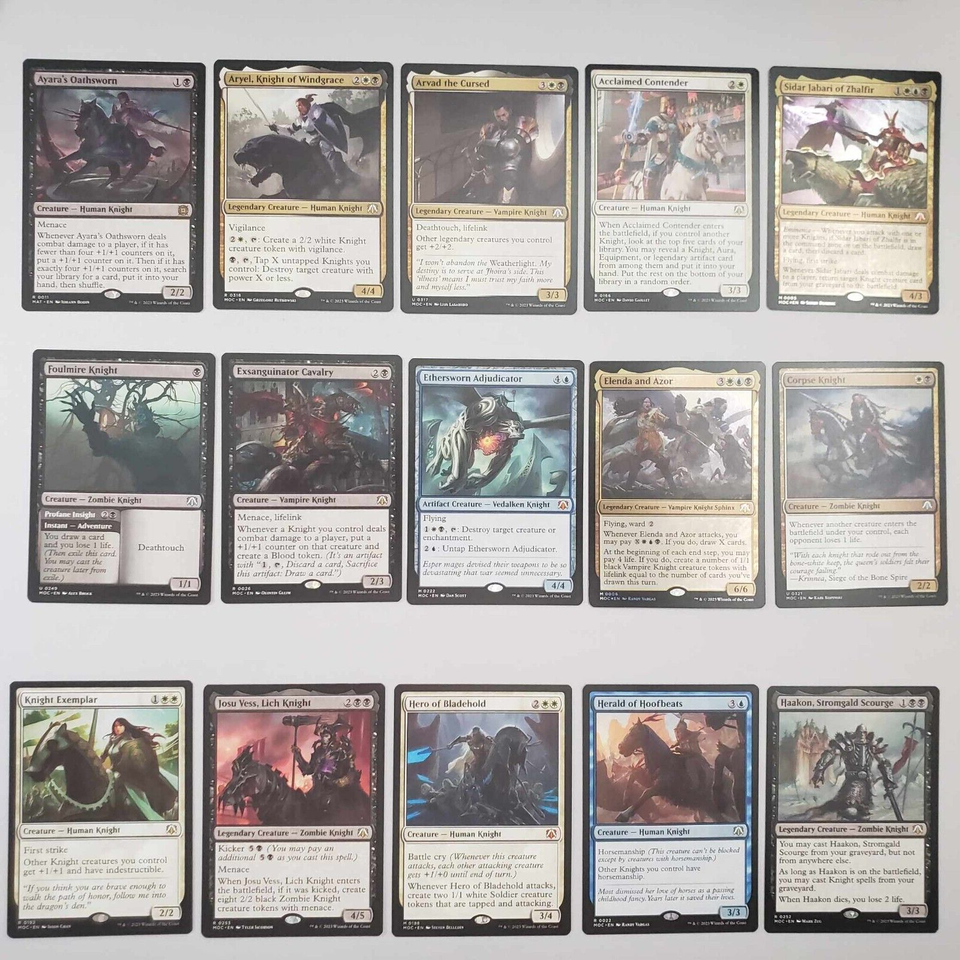 MTG Commander Sidar Jabari of Zhalfir Complete Knights EDH Deck with ...