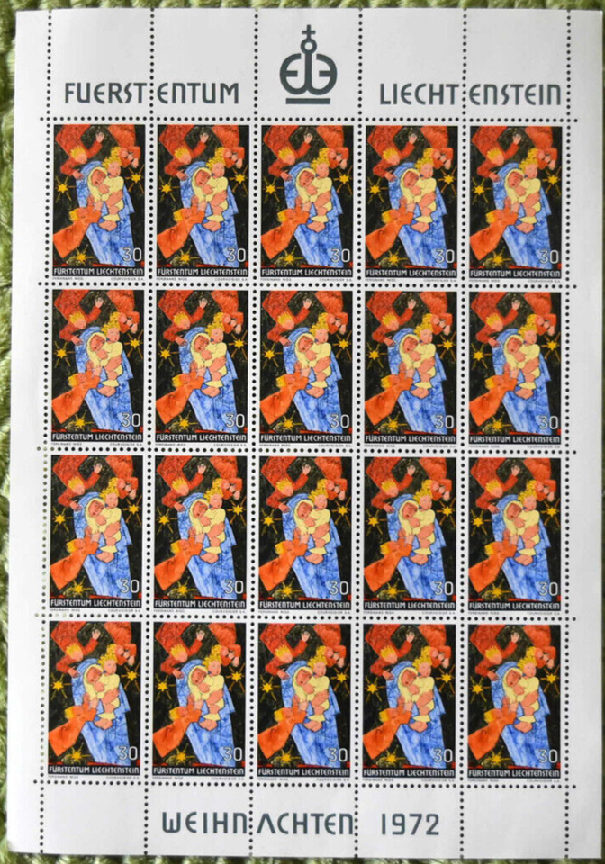 Liechtenstein Stamp Sheet Collection MNH/OG | eBay