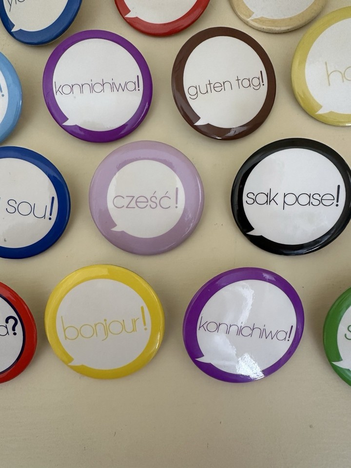 ‘Hello’ Pins In 19 Different Languages | eBay