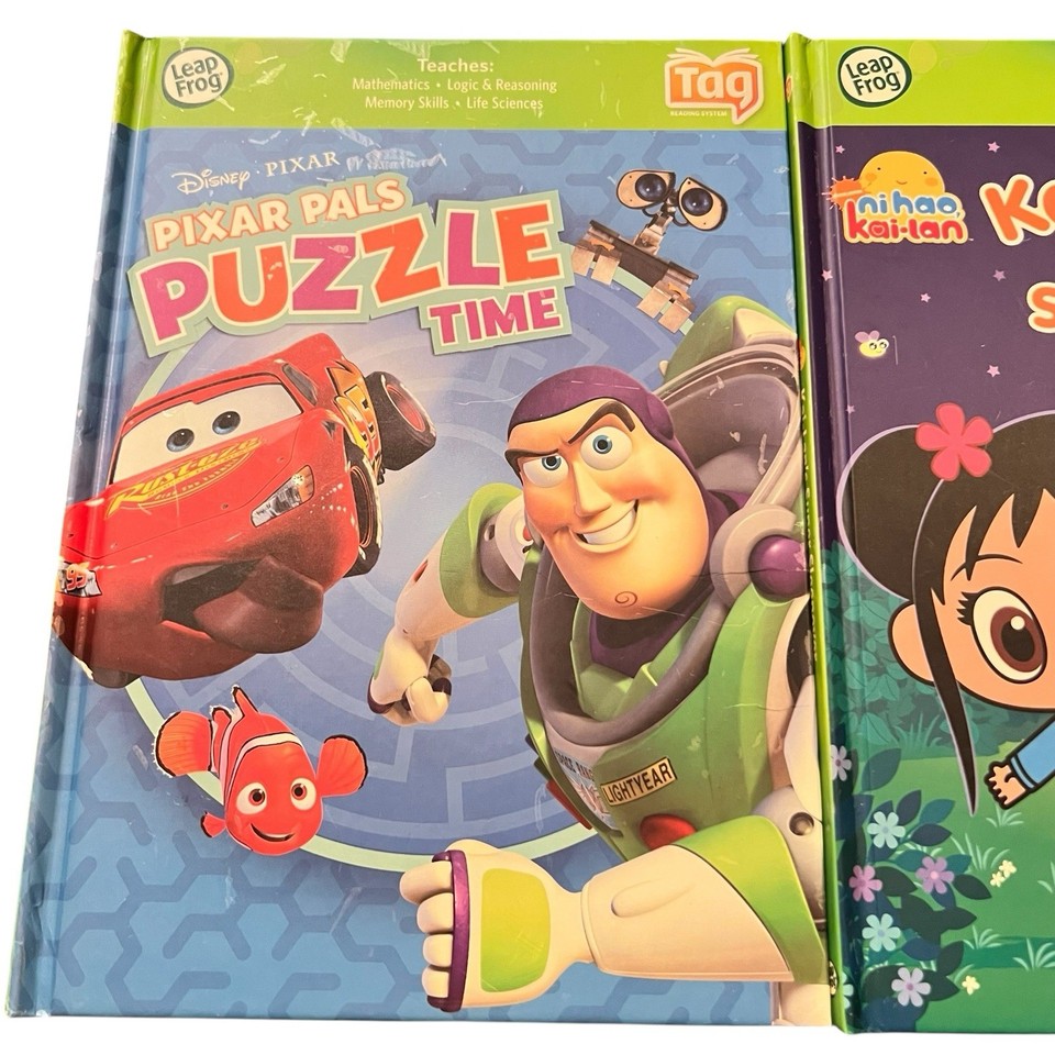 LeapFrog Tag Leap Frog 4 Interactive Book Set For Early Readers Ages 4 ...