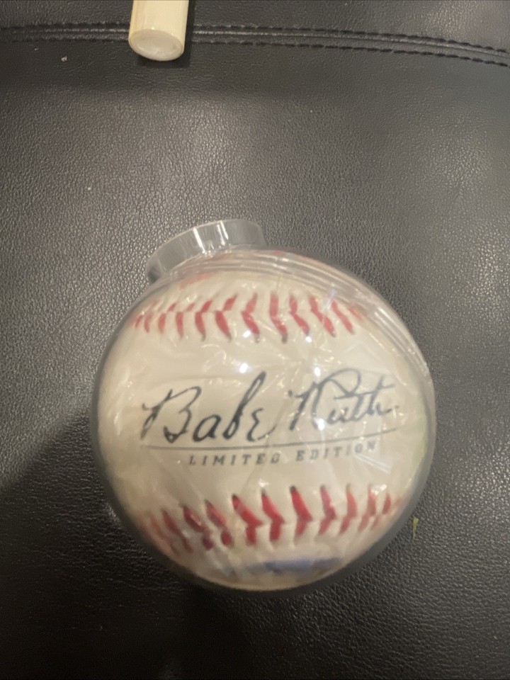 Babe Ruth autograph baseball September 30, 1927 Yankee stadium | eBay
