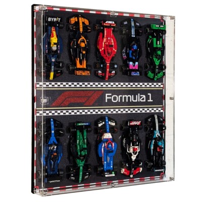 BRICK IN IT Wall Display Case For LEGO F1 Speed Champions Formula 1 ...