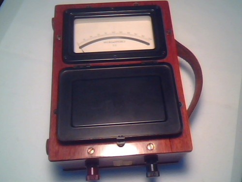 1930's MEGGER MICROAMPERES DC 200mA EVERSHED & VIGNOLES vintage test ...