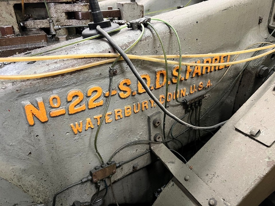 3/8 Waterbury Cold Heading Machine 1 Die 2 Blow Bolt Former Trimmer ...