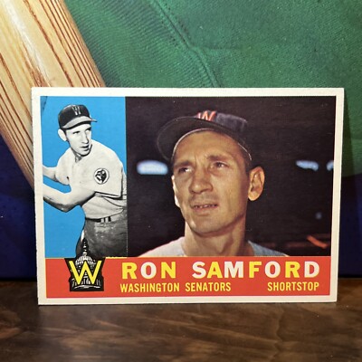 1960 Topps Set-Break #409 Ron Samford NR-MINT *Senators | eBay