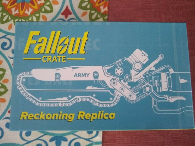 Fallout 4 Reckoning Scale Replica "scavenged" Lootcrate Loot Gaming for ...