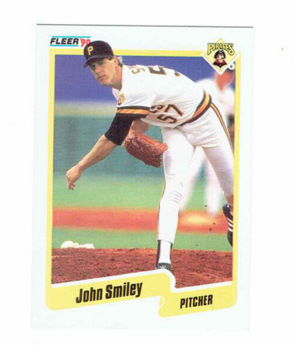 John Smiley Pittsburgh Pirates Pitcher #480 Fleer 1990 #Baseball Card ...
