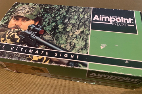 Aimpoint 5000 Boxset Red Dot Sight Operation Gothic Serpent/Black Hawk ...
