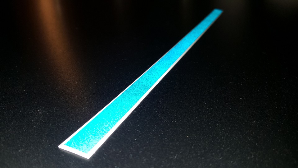 2x60" THIN BLUE LINE WINDSHIELD STRIP Window Decal Sticker Police Lives ...