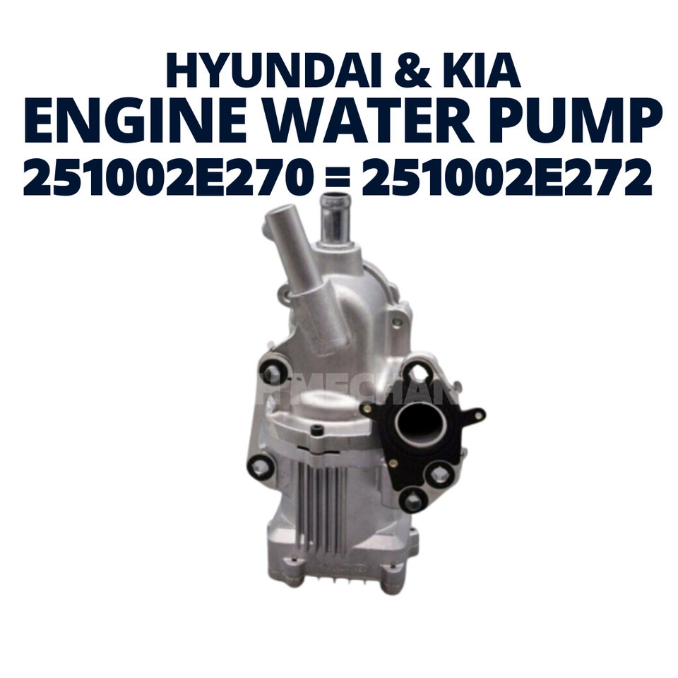 GENUINE OEM Hyundai Kia Engine Water Pump Sonata Hybrid 251002E270 ...