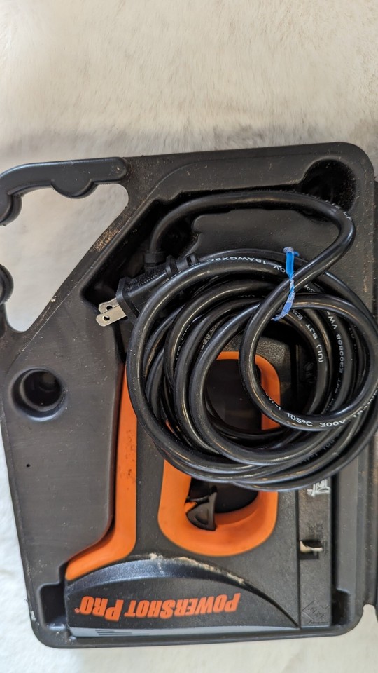 Powershot Pro Heavy Duty Electric Staple & Nail Gun 120 V With Case I ...