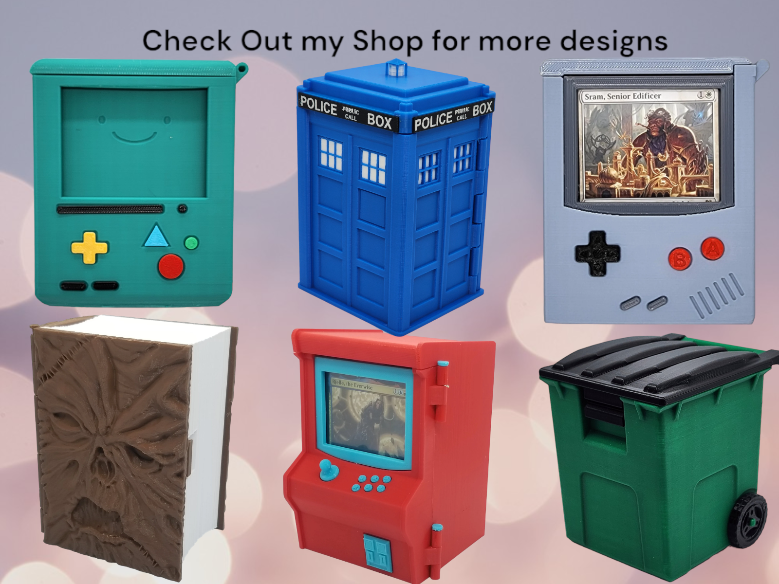 MTG Tardis Deck Box EDH | Commander | Magic the Gathering | MTG ...
