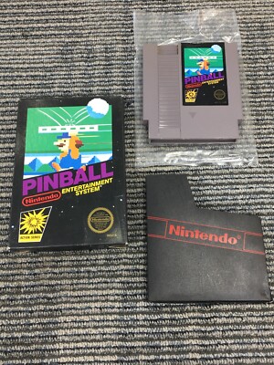 Pinball Action Series Black Box NES Nintendo 1985 45496630171| eBay