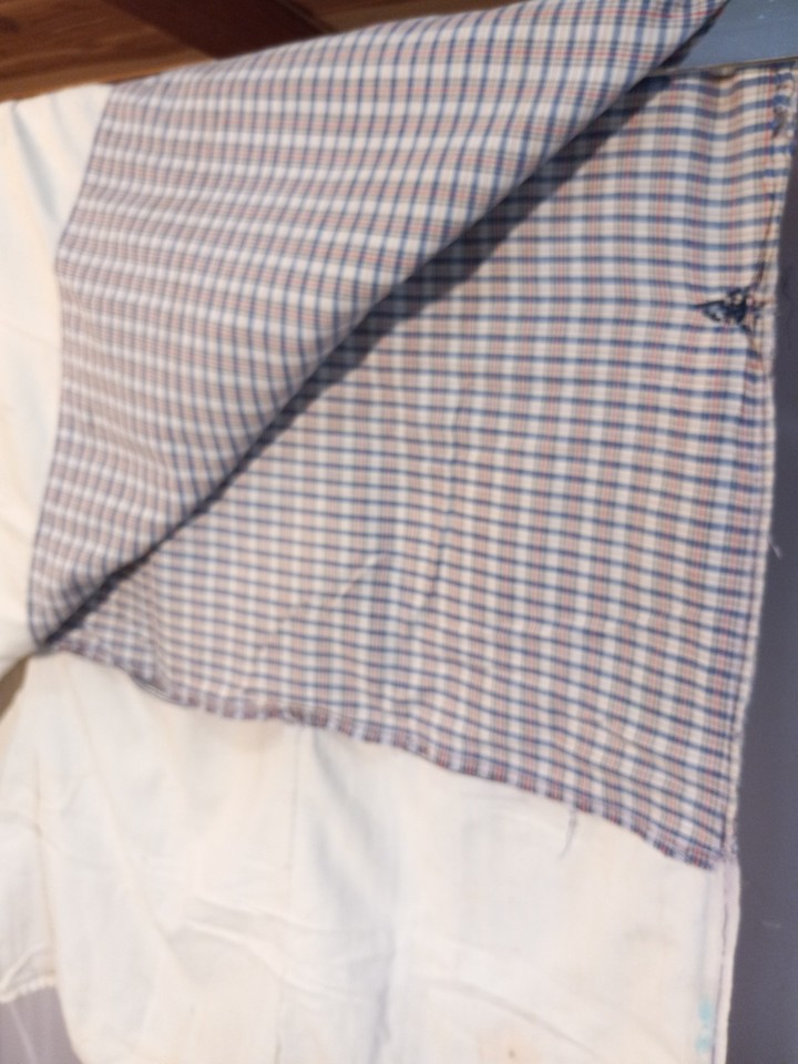 Vintage Soft Indigo Jaspe Ikat Huipil Quetzaltenango Xela Embroidery ...