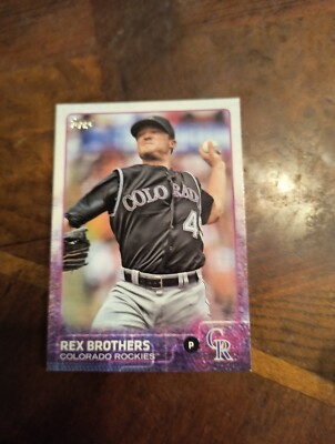 REX BROTHERS 2015 TOPPS #186 FREE SHIPPING | eBay