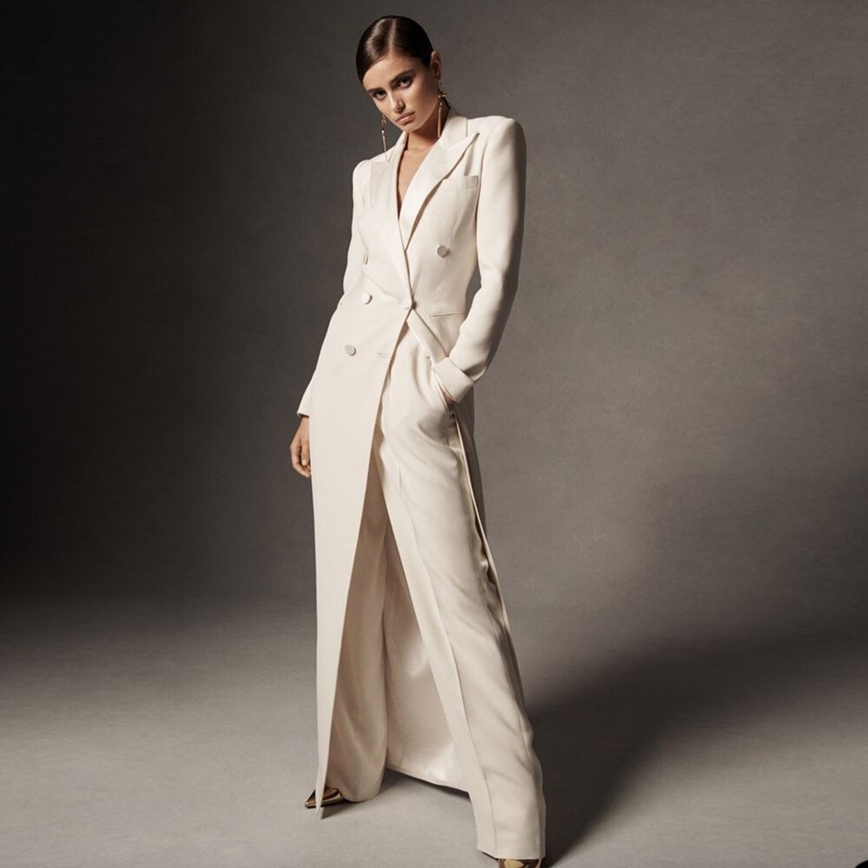 Party Women's Suit Dress Long Jacket Prom Formal Mother of the Bride ...