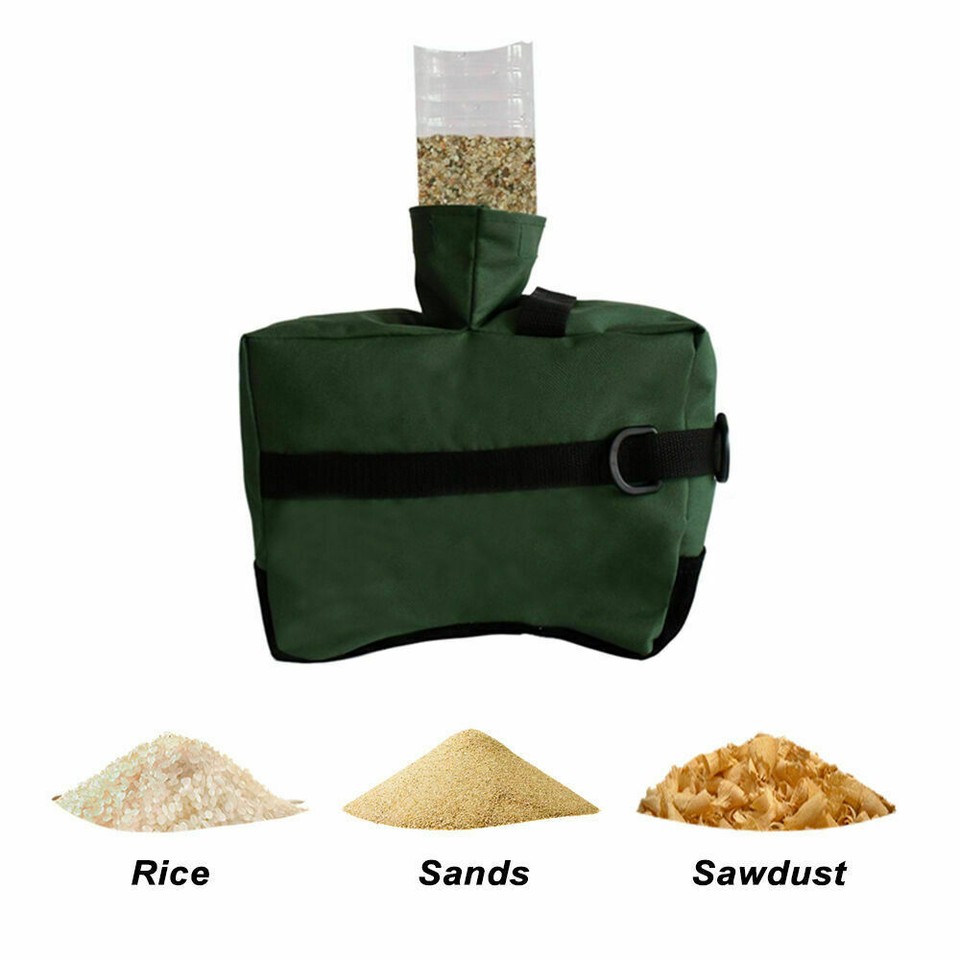 Tactical Shooting Gun Rest Bench Front Rear Sand Bag Combo Set-Unfilled ...