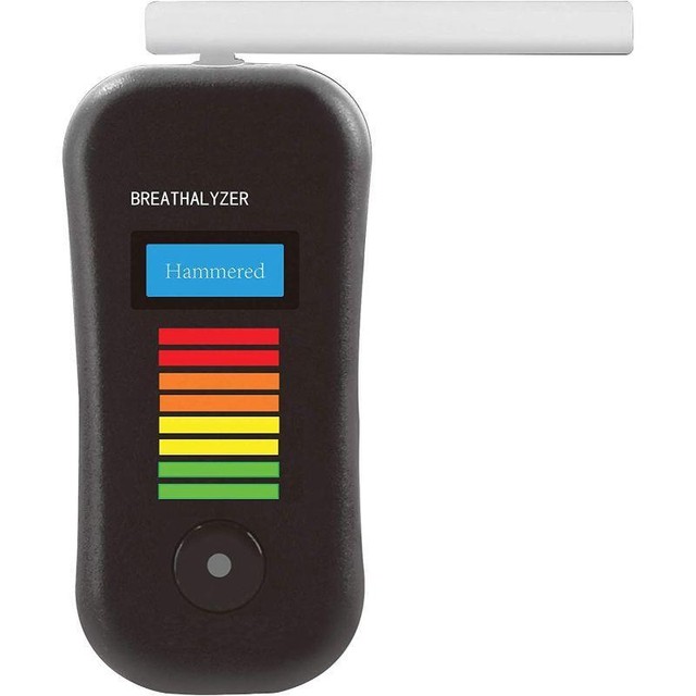 Drunkometer Breathalyser Adult Drinking Fun Novelty Joke Birthday Hen ...