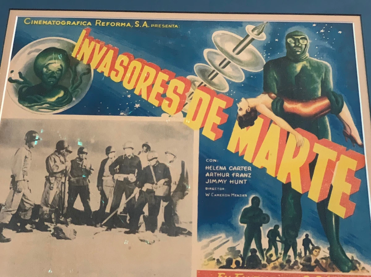 Invaders From Mars Lobby Cards