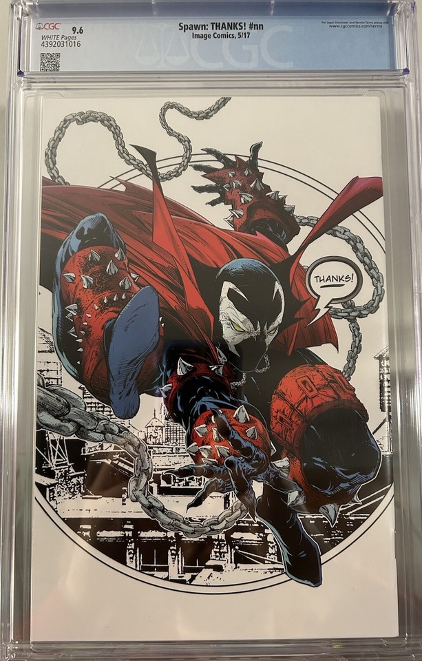 Spawn Thanks #nn CGC 9.6 Amazing Spider-Man #300 Cover Homage Silver ...