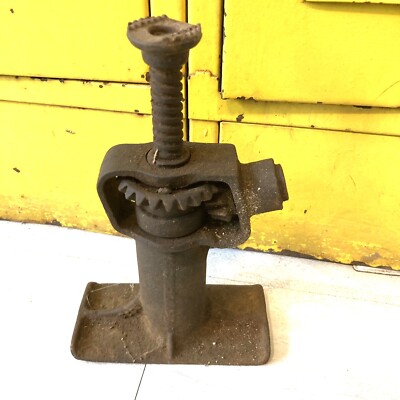 Vintage Walker Racine Screw Gear Car Jack | eBay