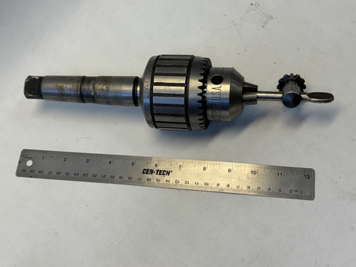 Jacobs 18N Super Ball Bearing Chuck MT4 Arbor 4JT JT 4 Mount 1/3-3/4 | eBay