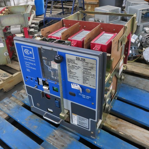 Cutler Hammer DSL206 800/600 Amp Air Breaker S53LS LS Trip Unit 600A ...