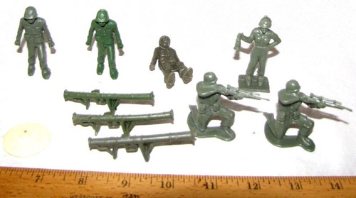 Tim-Mee Toys US Army toy soldiers in HTF poses. | eBay