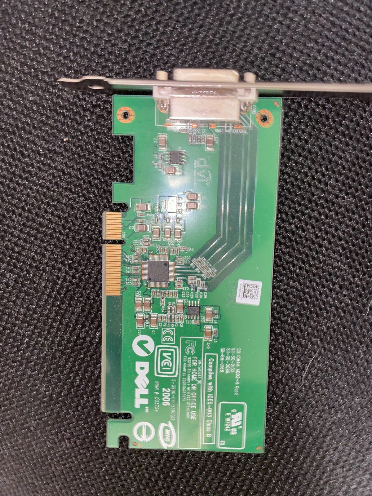 Dell PCI-E DVI Low Profile Graphics Card D33724 | FH868 0FH868 | Tested ...